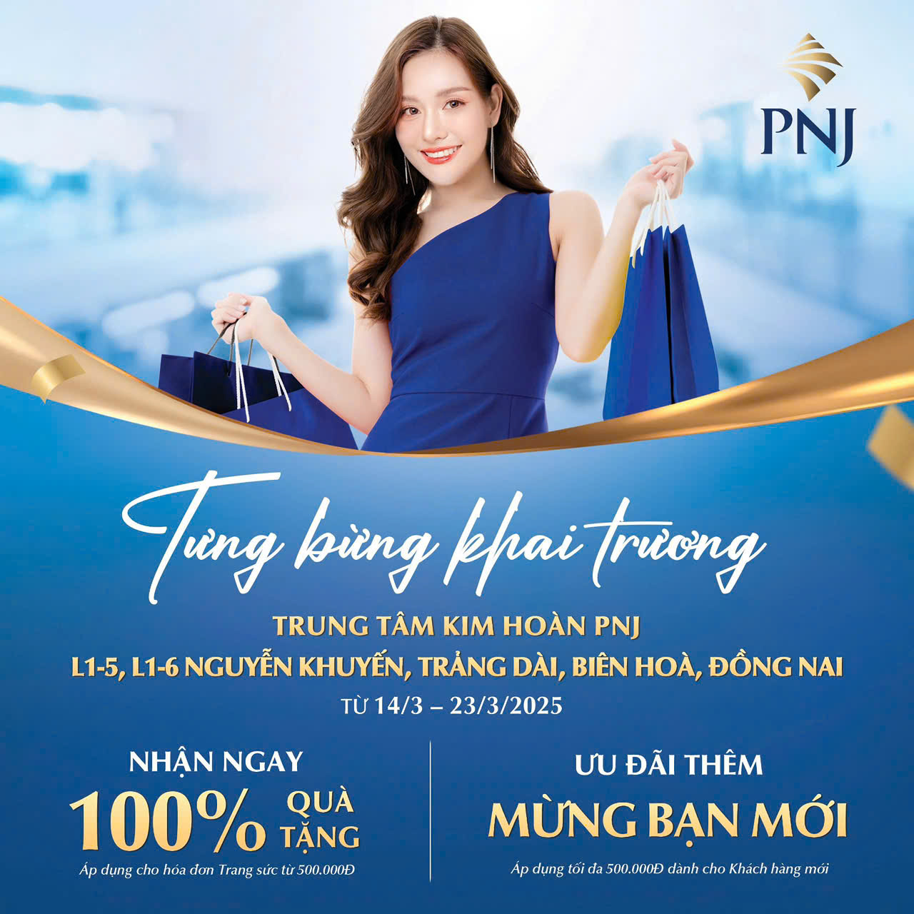 Tưng Bừng Khai Trương Trung Tâm Kim Hoàn Pnj L1-5, L1-6 Nguyễn Khuyến ...