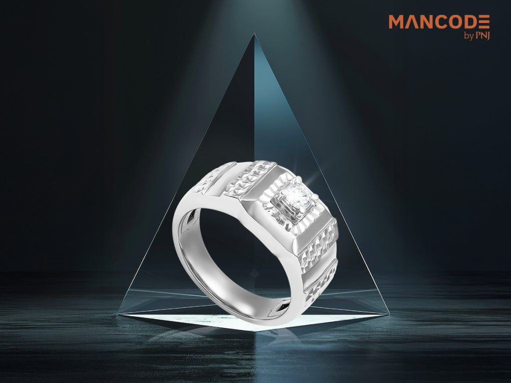 Thể hiện bản lĩnh cùng 4 mẫu nhẫn nam kim cương mới nhất 2025 từ MANCODE by PNJ - PNJ Blog