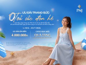 Ưu Đãi Trang Sức, Lấp Lánh Đón Hè Cùng PNJ - PNJ Blog